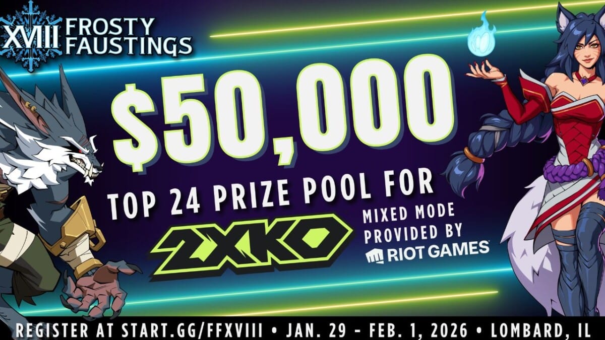 2XKO wird offizieller Partner von Frosty Faustings XVIII 2026