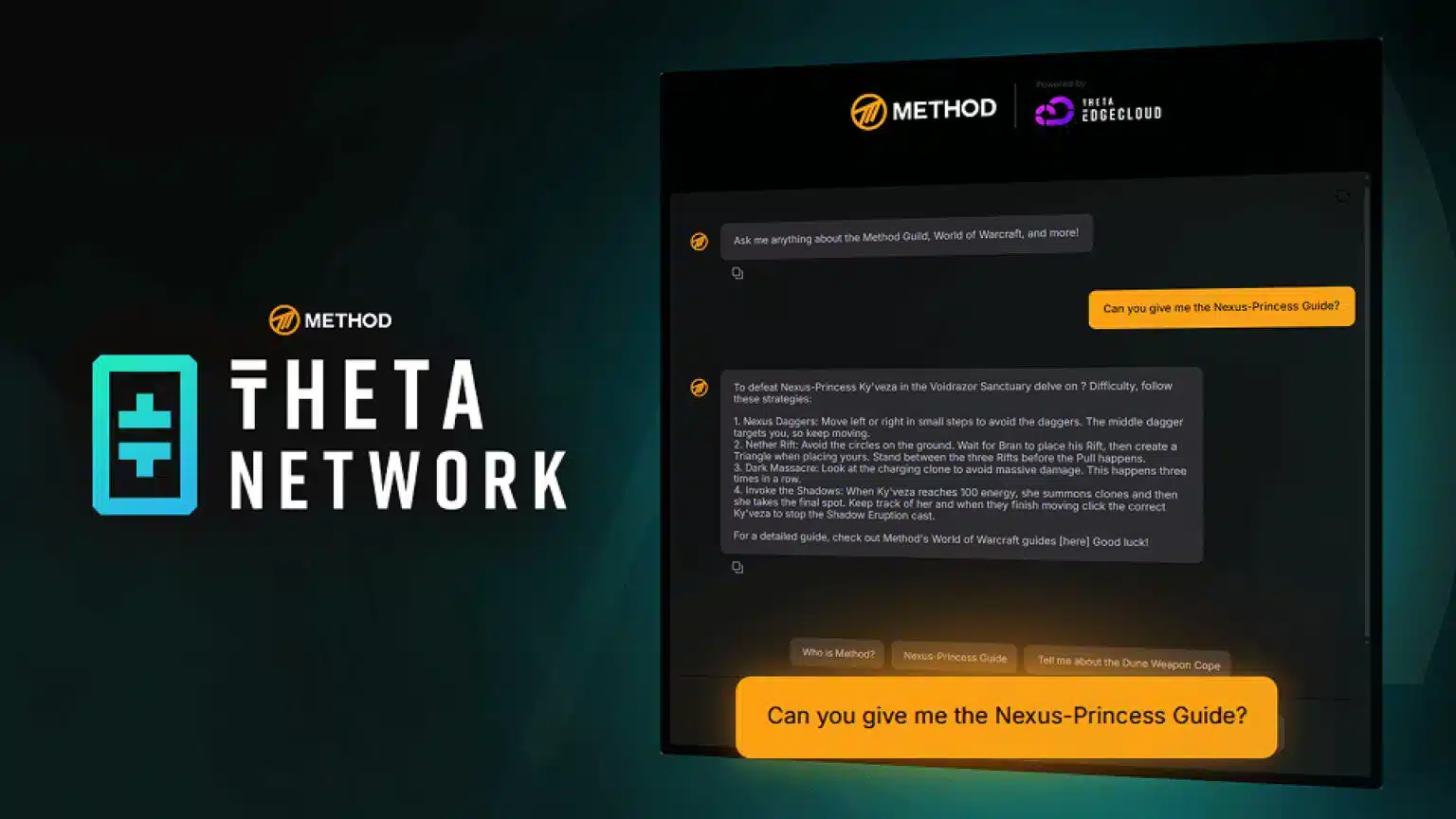 Method startet KI-Projekt mit Theta Network