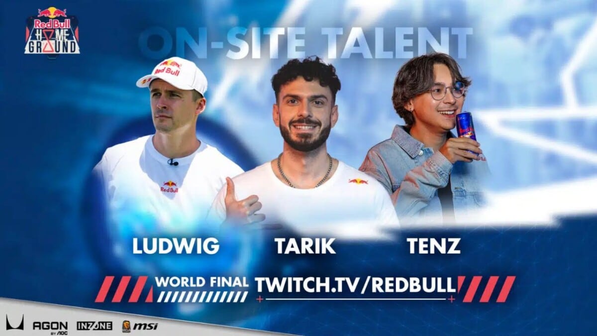 Ludwig, Tarik und TenZ begleiten Red Bull Home Ground Final