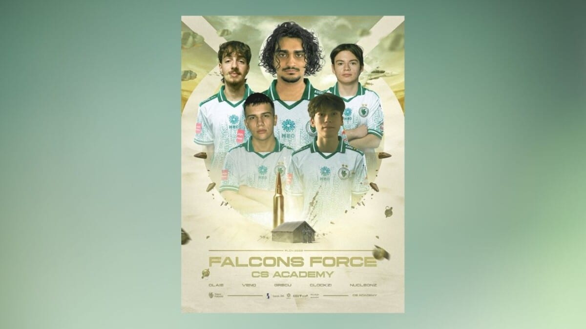 Falcons Force: Team Falcons baut ein Academy-Roster in CS2 auf