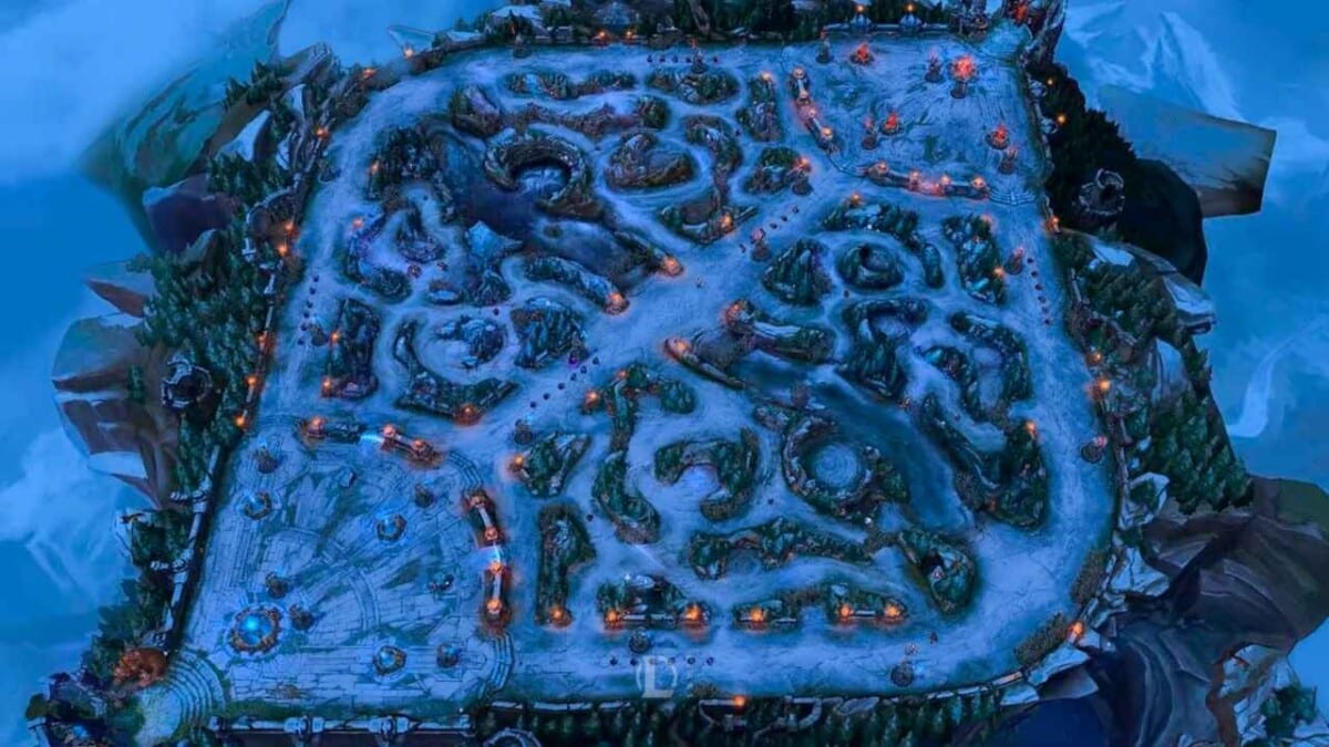 League of Legends bringt die Winter Map 2025 zurück