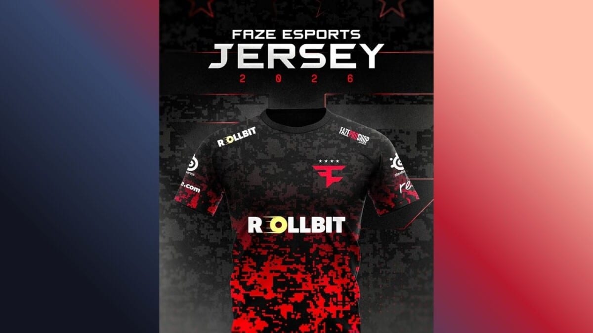 FaZe Clan zeigt neues Jersey für die 2026-Saison