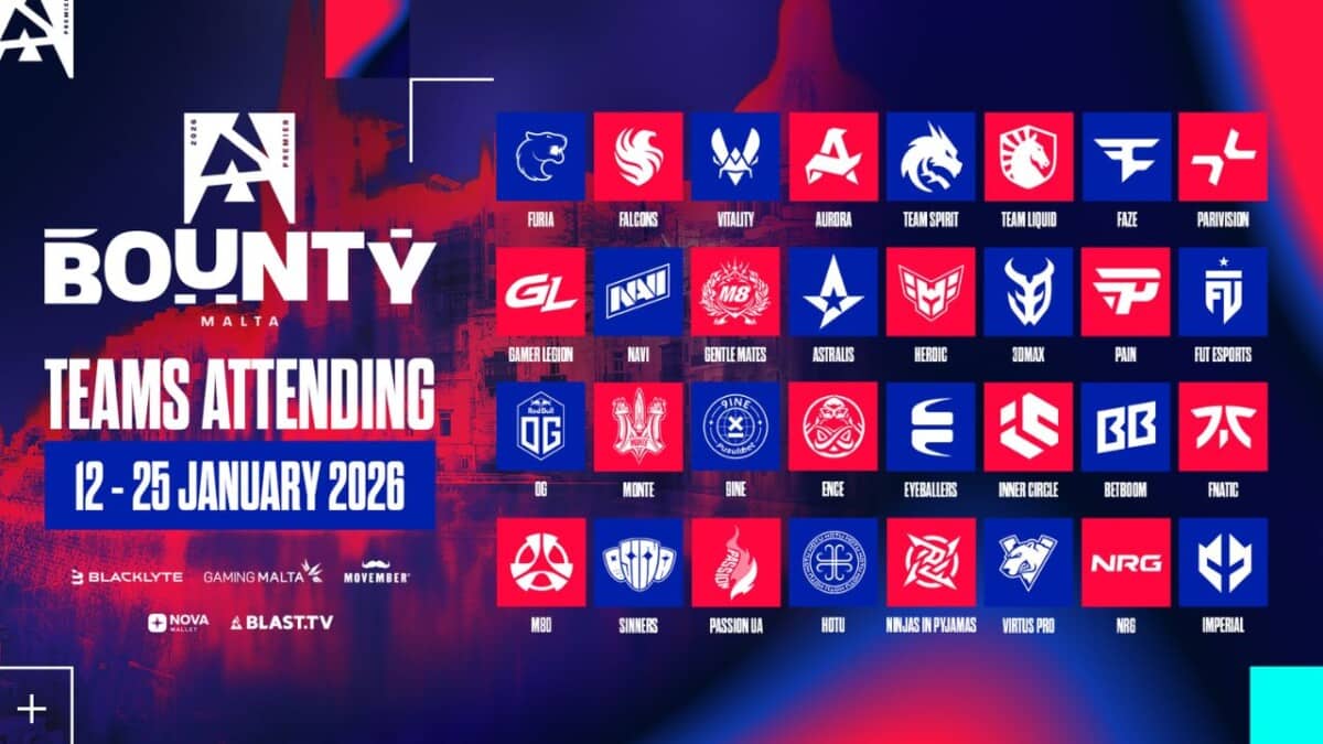 BLAST Bounty eröffnet das CS2-Jahr