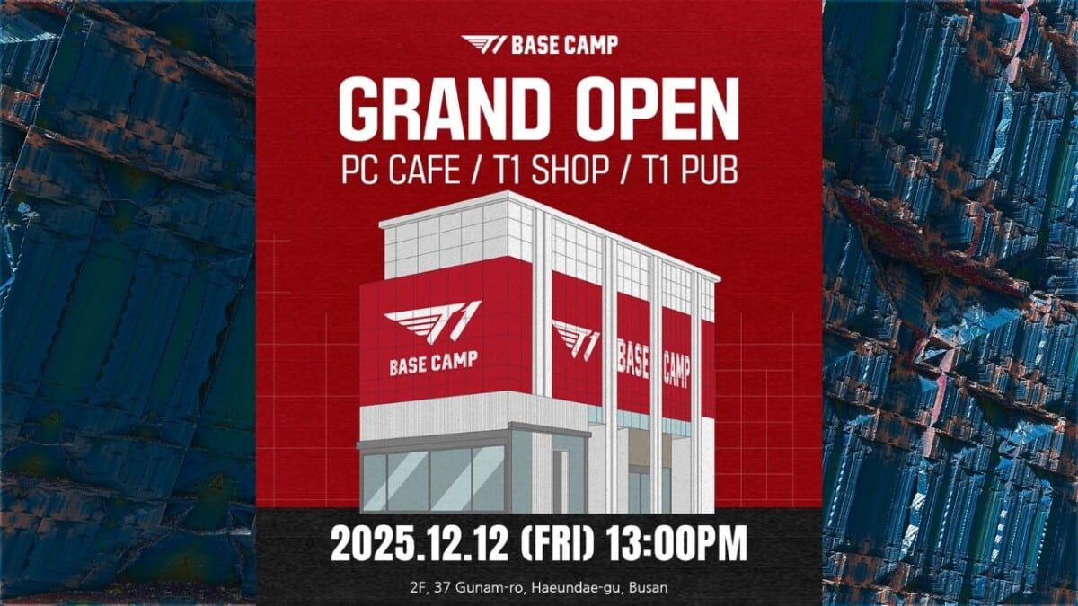 T1 eröffnet zweites Basecamp in Busan