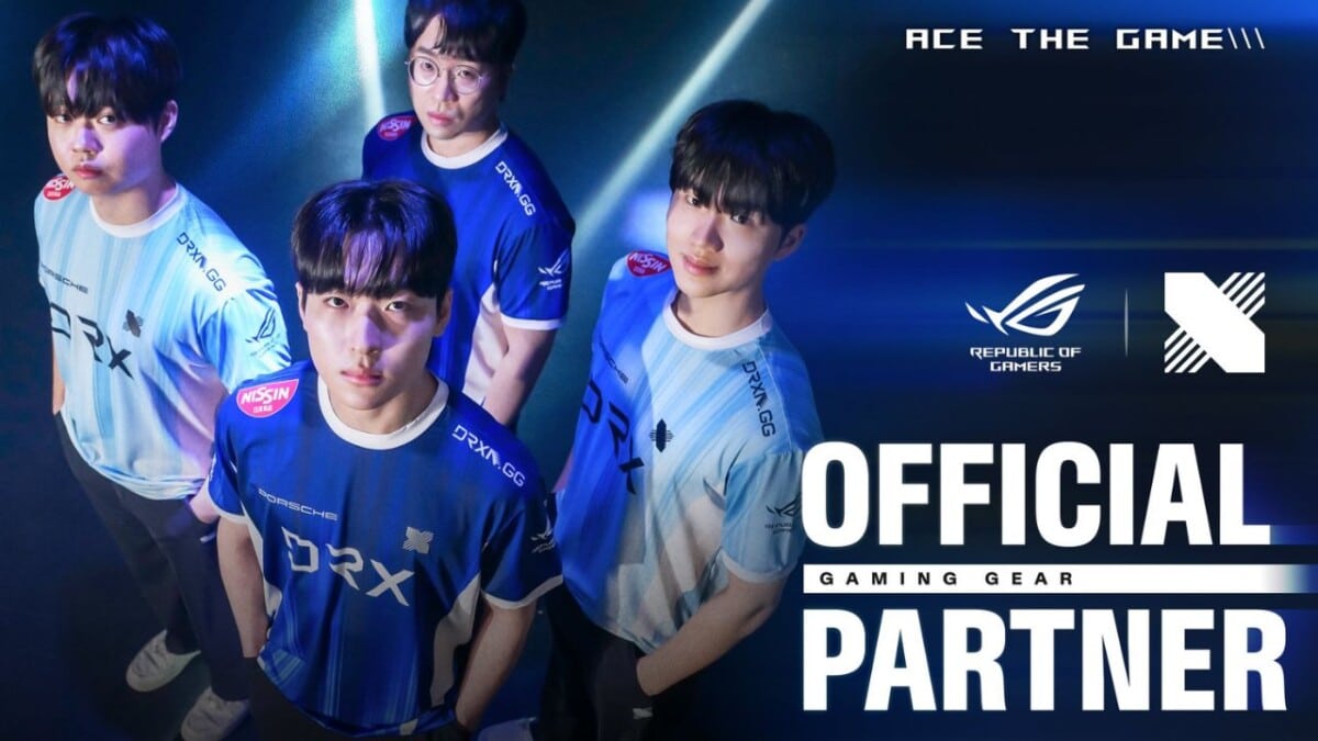 ASUS ROG schließt zweijährige Partnerschaft mit DRX