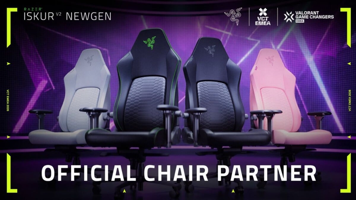 Razer wird offizieller Chair-Partner von VCT EMEA