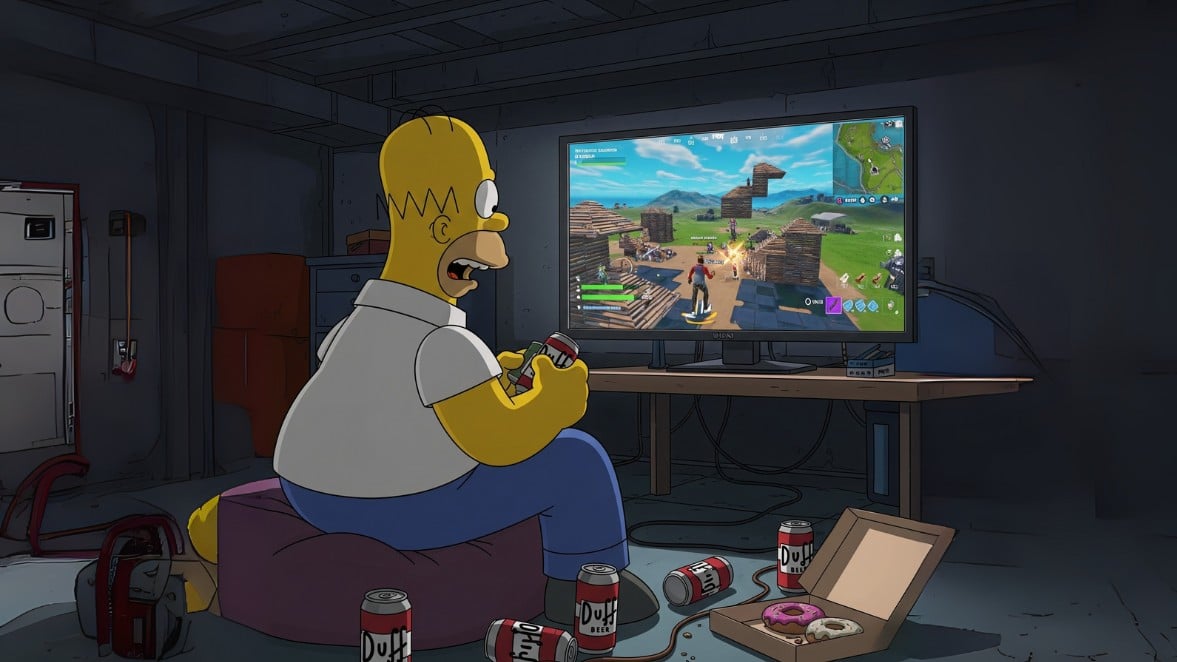 ¿Colaboración entre Los Simpsons y Fortnite? Filtraciones y rumores