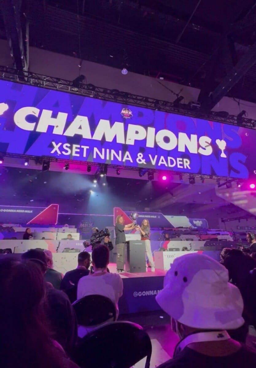 Vader et Nina remportent la Milk Cup 2025 sur Fortnite