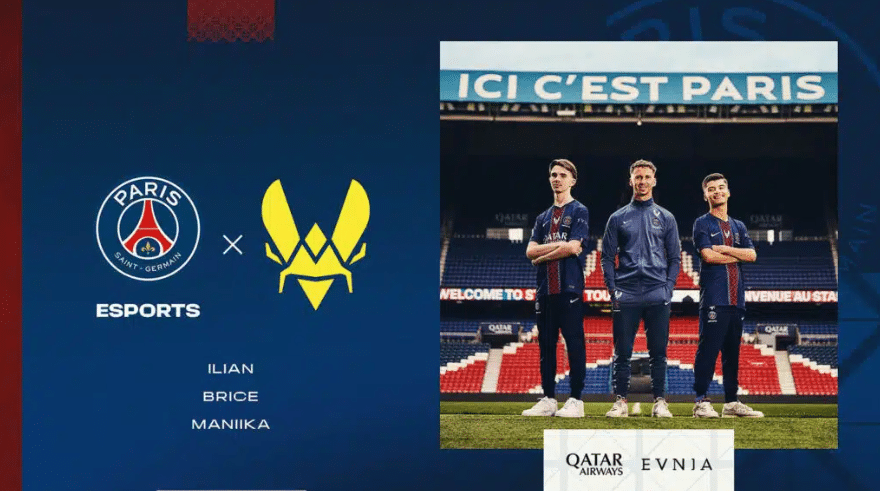PSG, 팀 바이탈리티와 장기 파트너십 체결! EA Sports FC 무대 본격 강화 - Esports Insider Korea