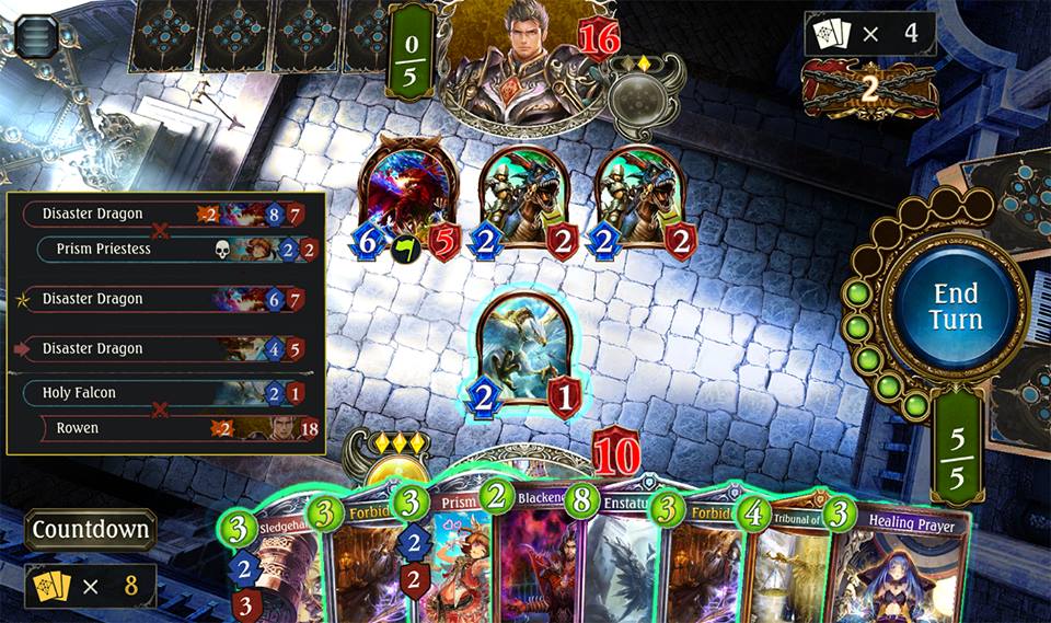 Shadowverse will feature Street Fighter V characters