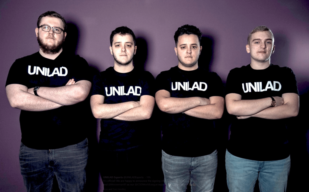 UNILAD adds Call of Duty roster to existing FIFA players