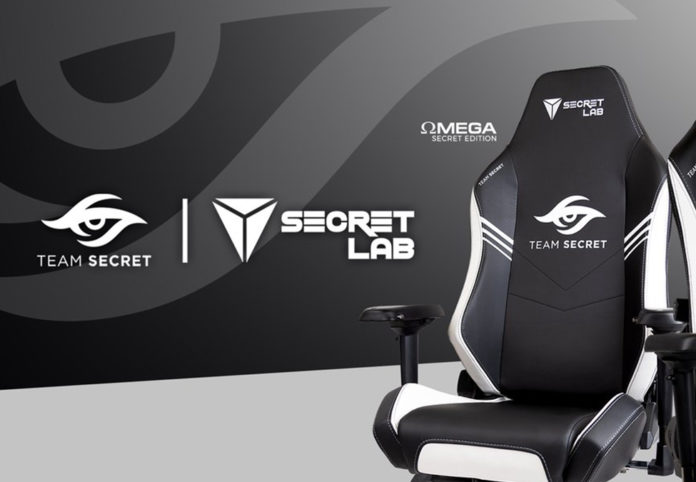 Team Secret finds gaming chair partner in Secretlab
