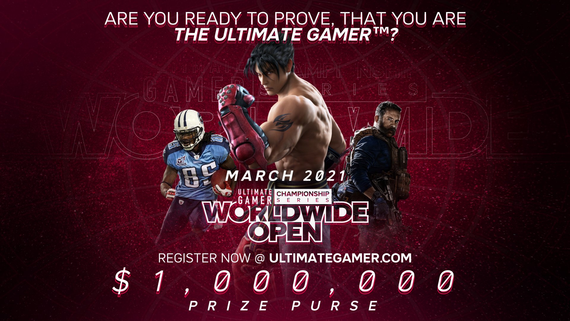 Ultimate Gamer announces multi-genre global tournament