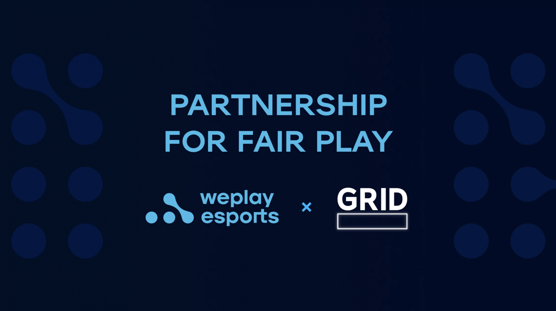 WePlay Esports signs exclusive partnership with GRID