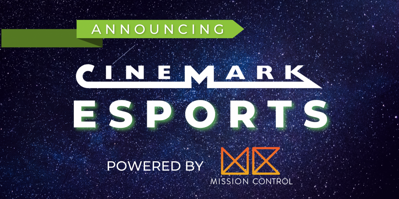 Cinemark partners with Mission Control to bring esports to theaters