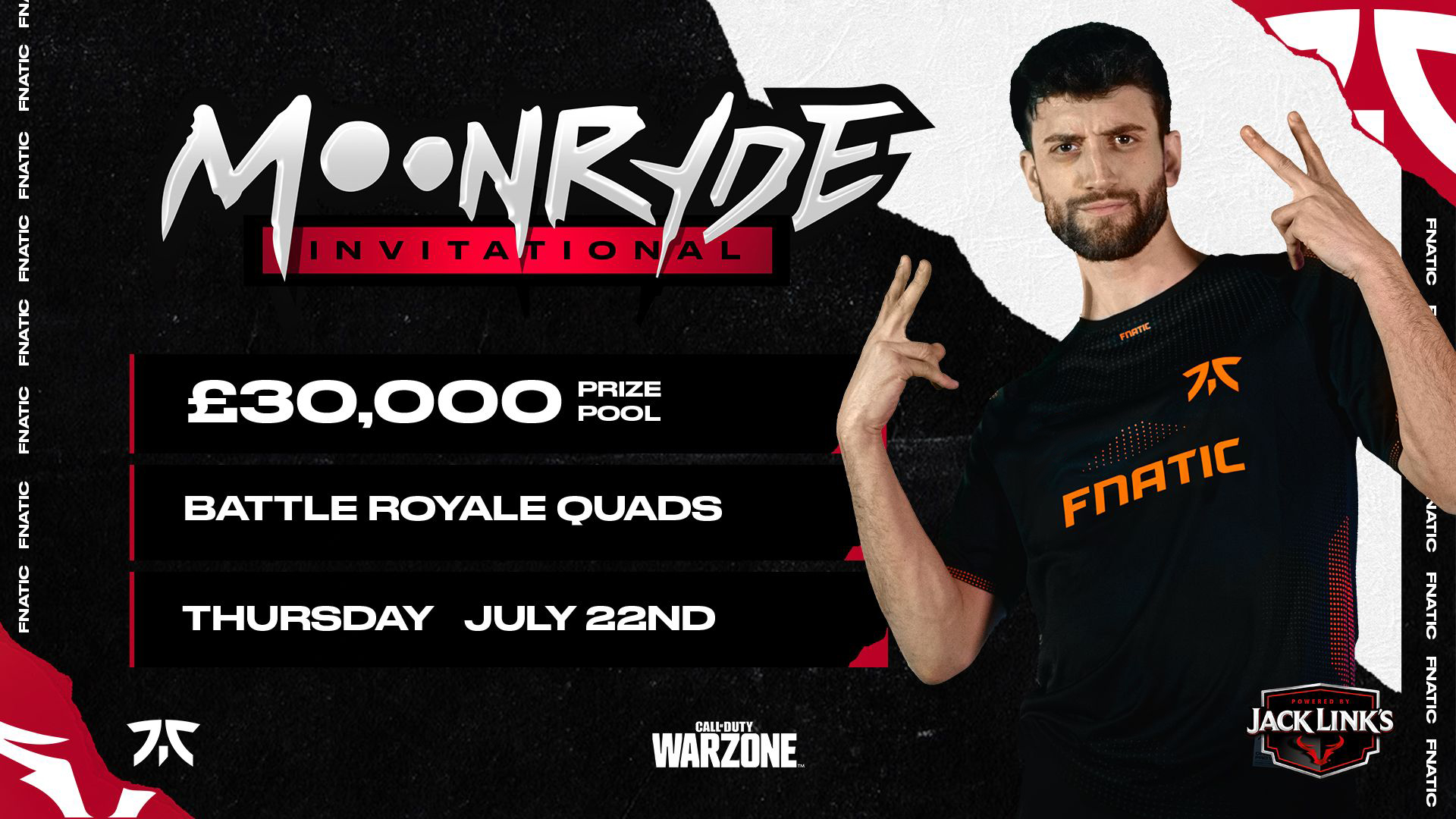 Fnatic announce £30,000 Warzone streamer tournament
