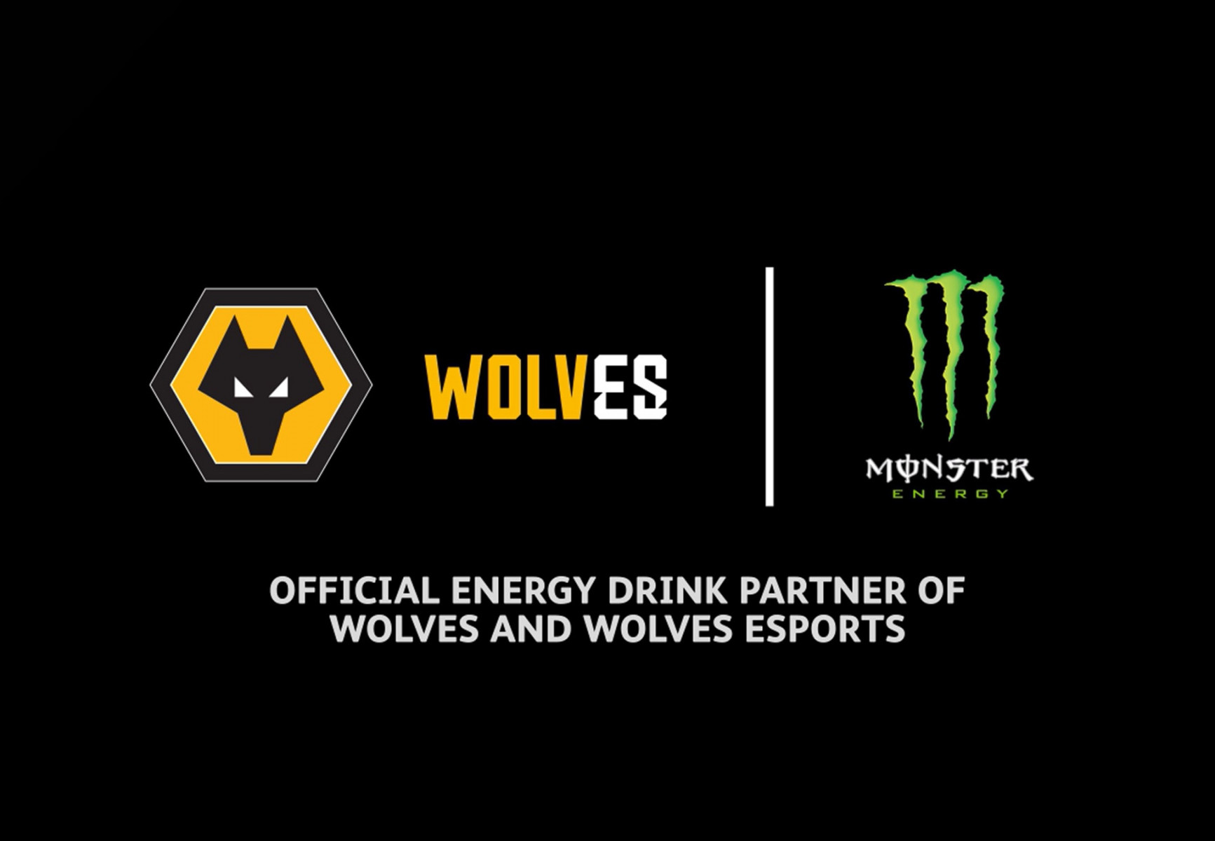 Wolves partners with Monster Energy, includes esports sponsorship