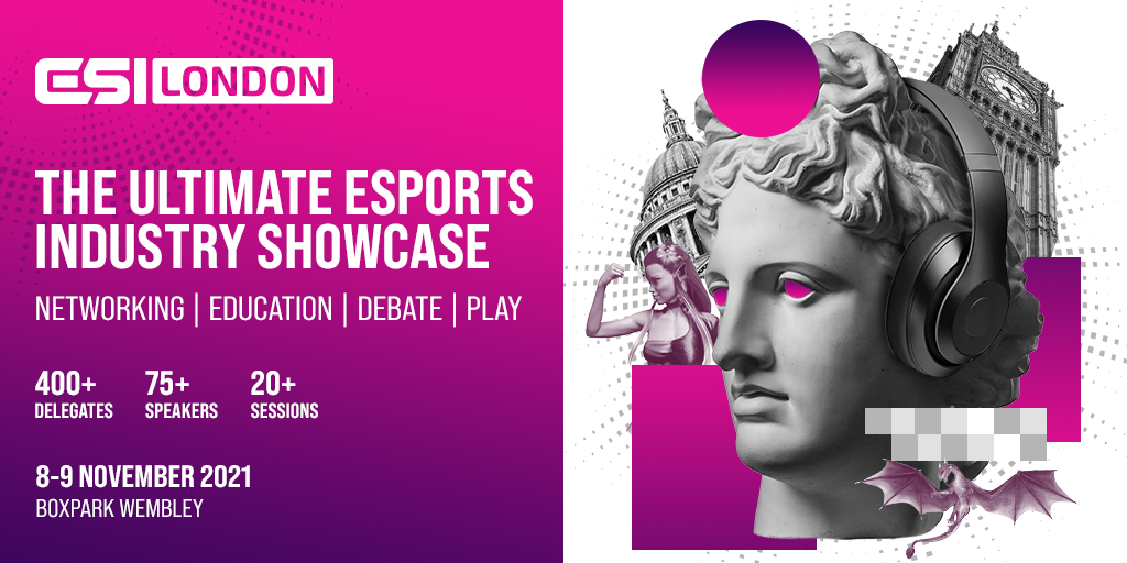 Esports industry showcase ESI London returns on 8-9th November