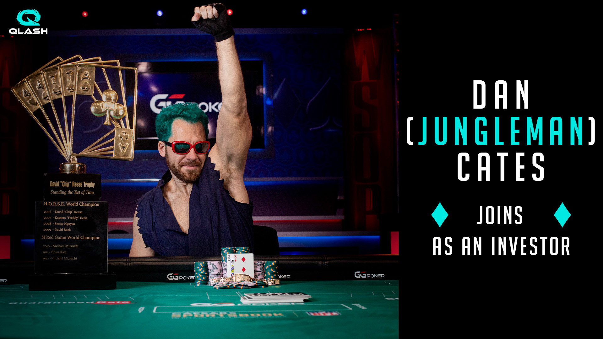 Dan Cates joins QLASH as investor