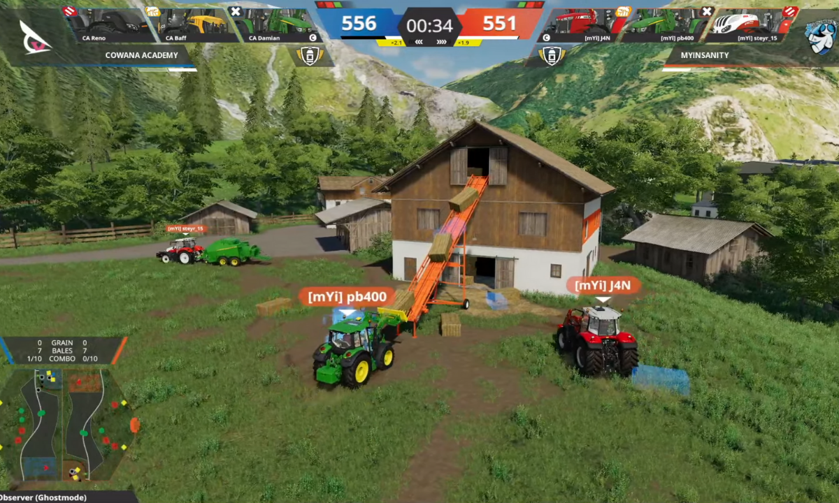 Farming Simulator Esports: A niche scene with €100,000 tournaments