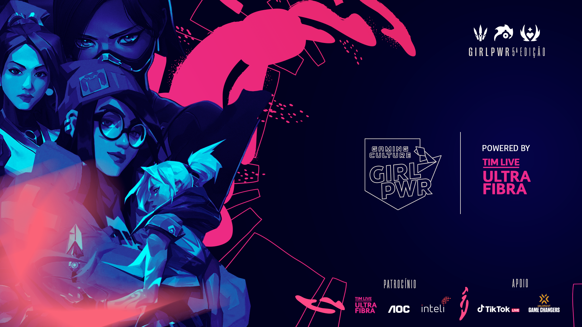 Telecom TIM sponsors VALORANT Game Changers event in Brazil