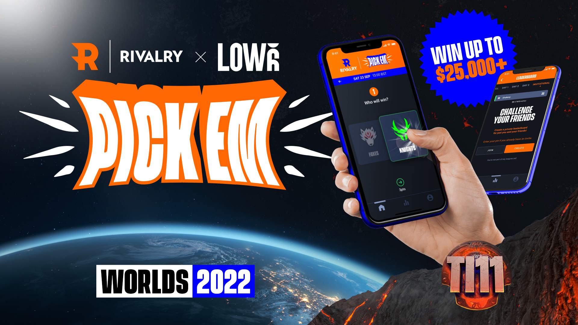 Rivalry partners with Low6 to launch pick’em games