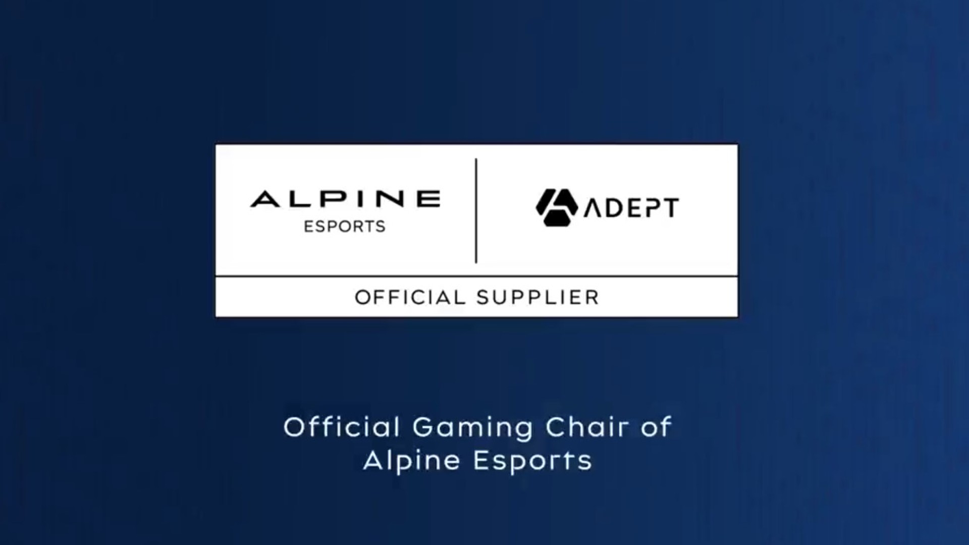 Alpine Esports takes a seat with ADEPT partnership