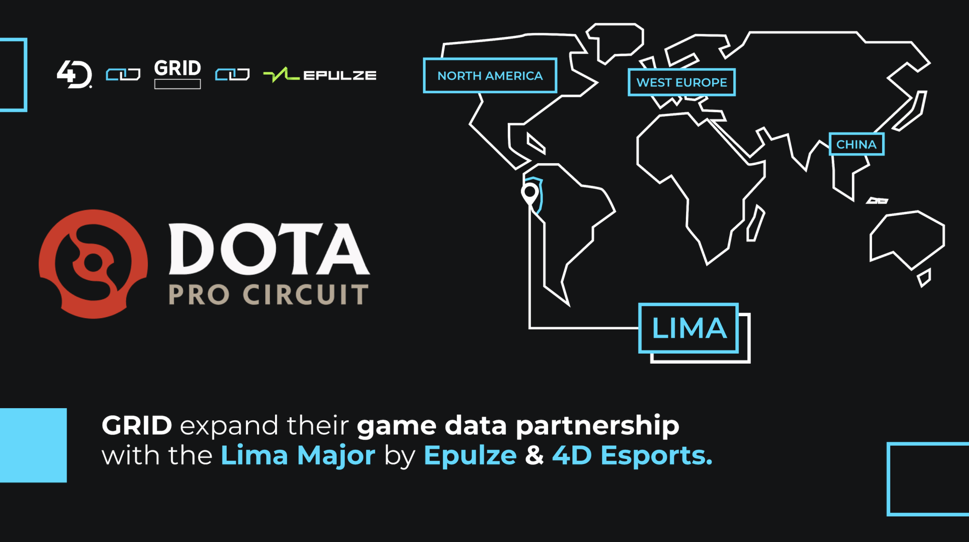 GRID to provide data services to Dota 2's Lima Major