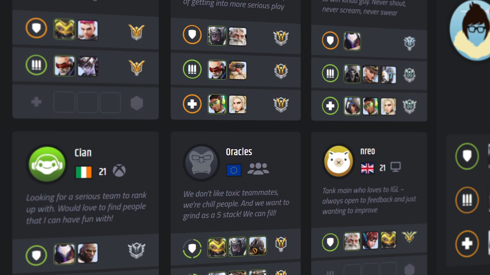 Team finder TEAMS.gg adds Overwatch 2 to its services