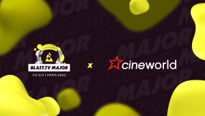 BLAST and Cineworld join forces for BLAST.tv Paris Major