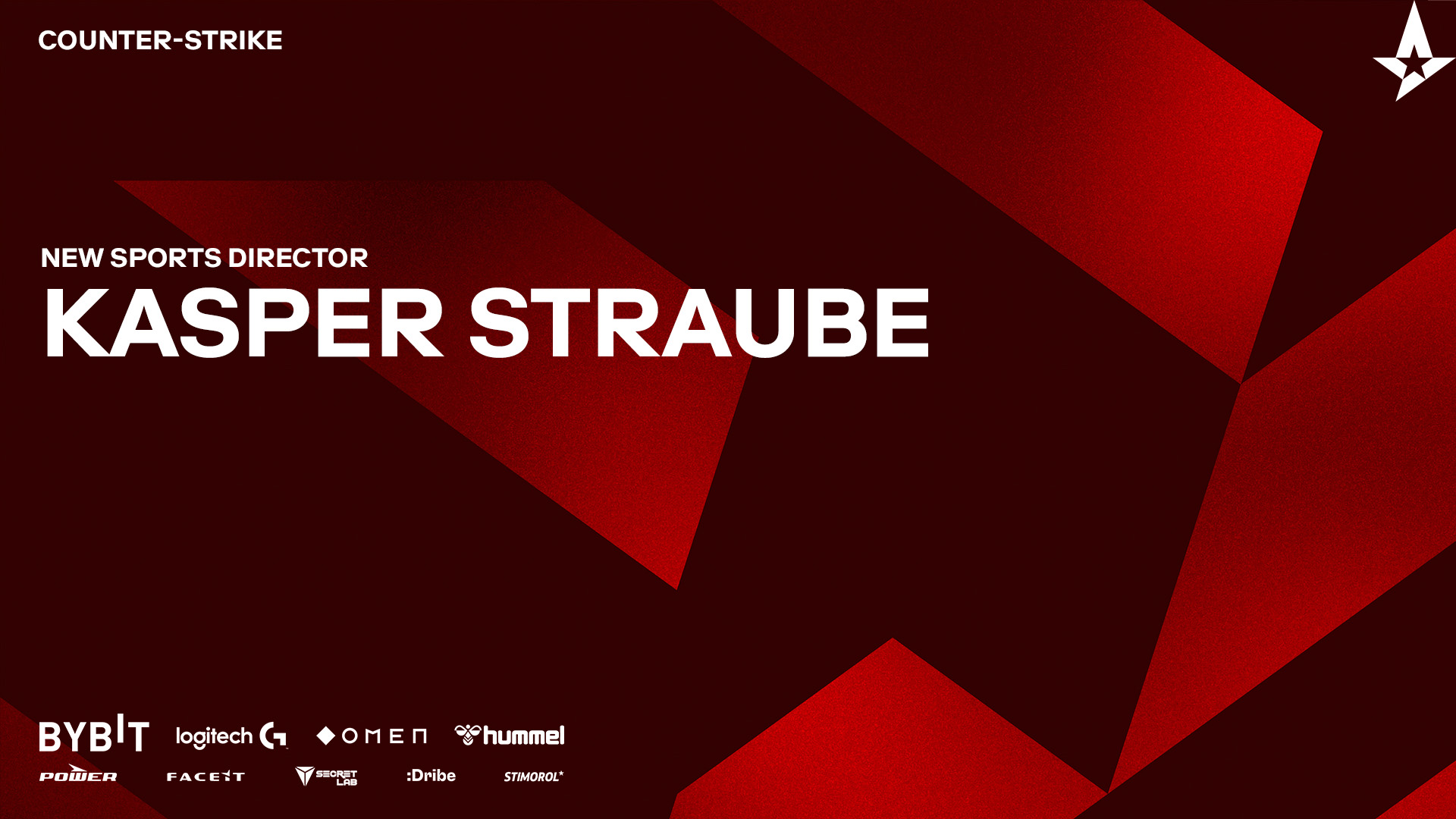 Astralis appoints Kasper Straube as new Sports Director