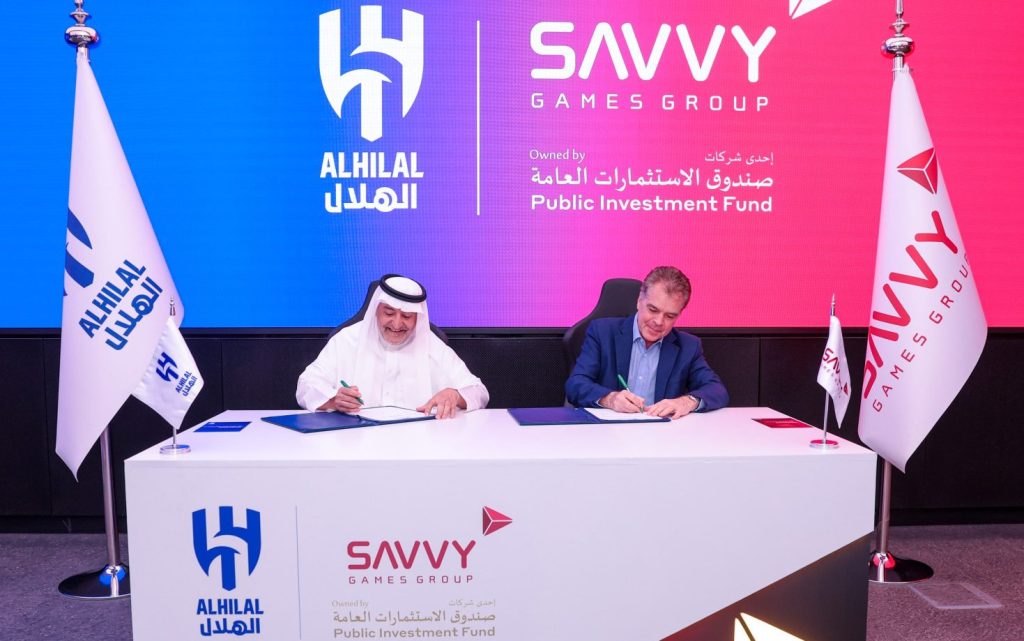 Savvy Games Group partners with football club Al-Hilal SC