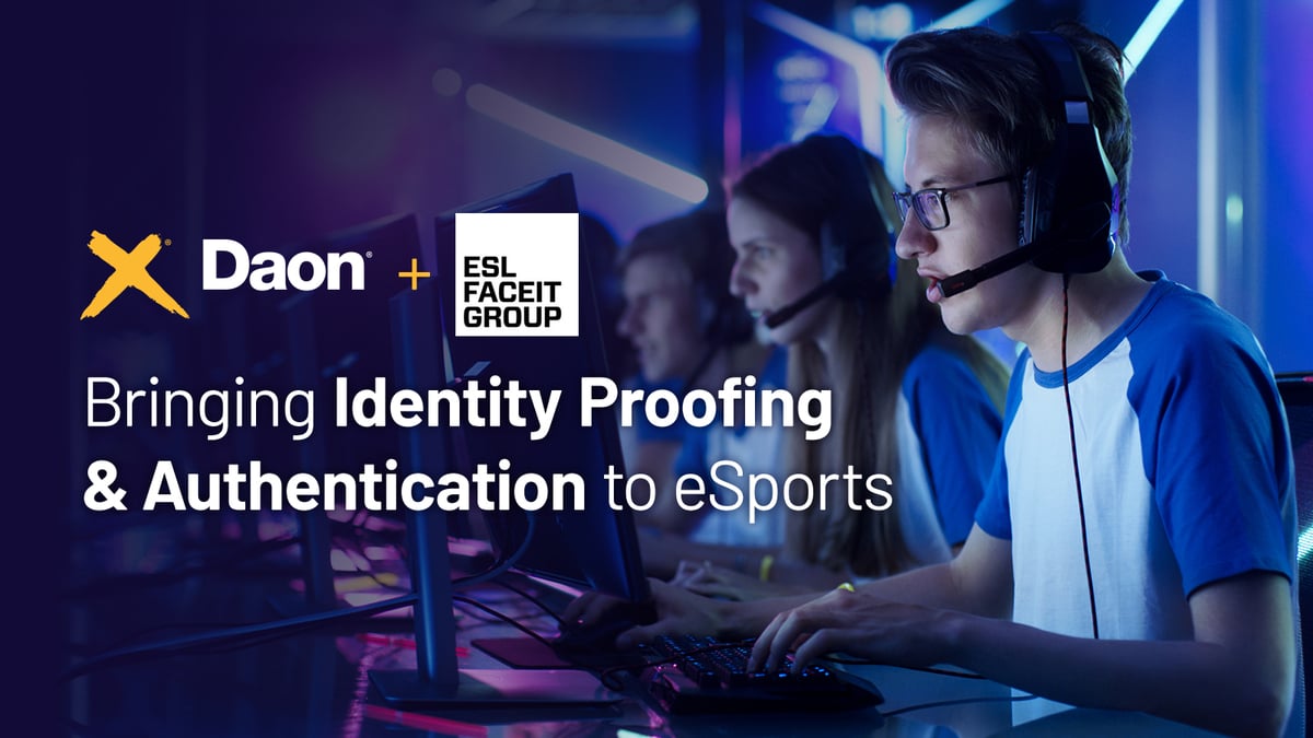 Daon partners with ESL FACEIT Group for authentication