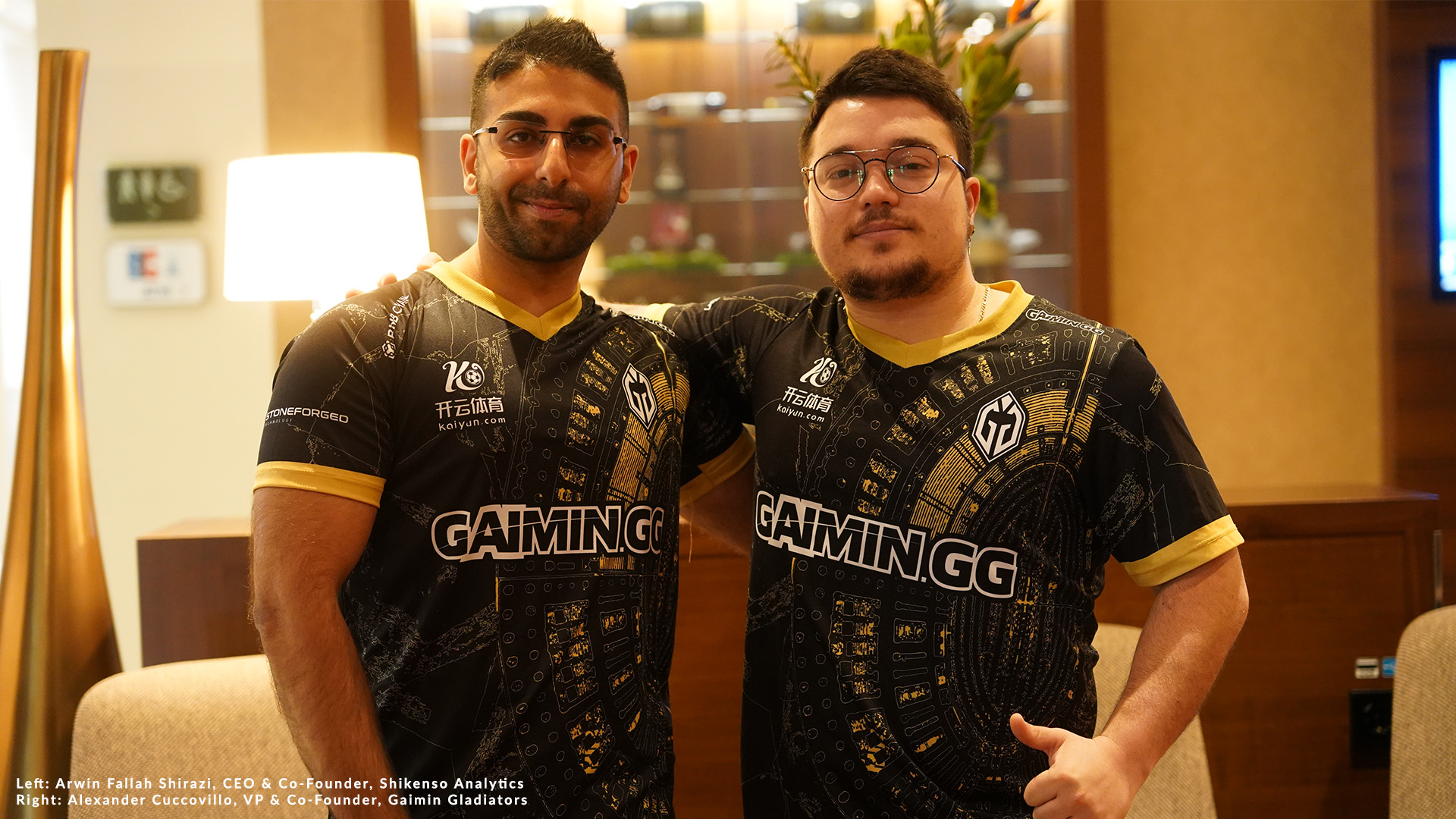 Gaimin Gladiators renews Shikenso partnership for three years