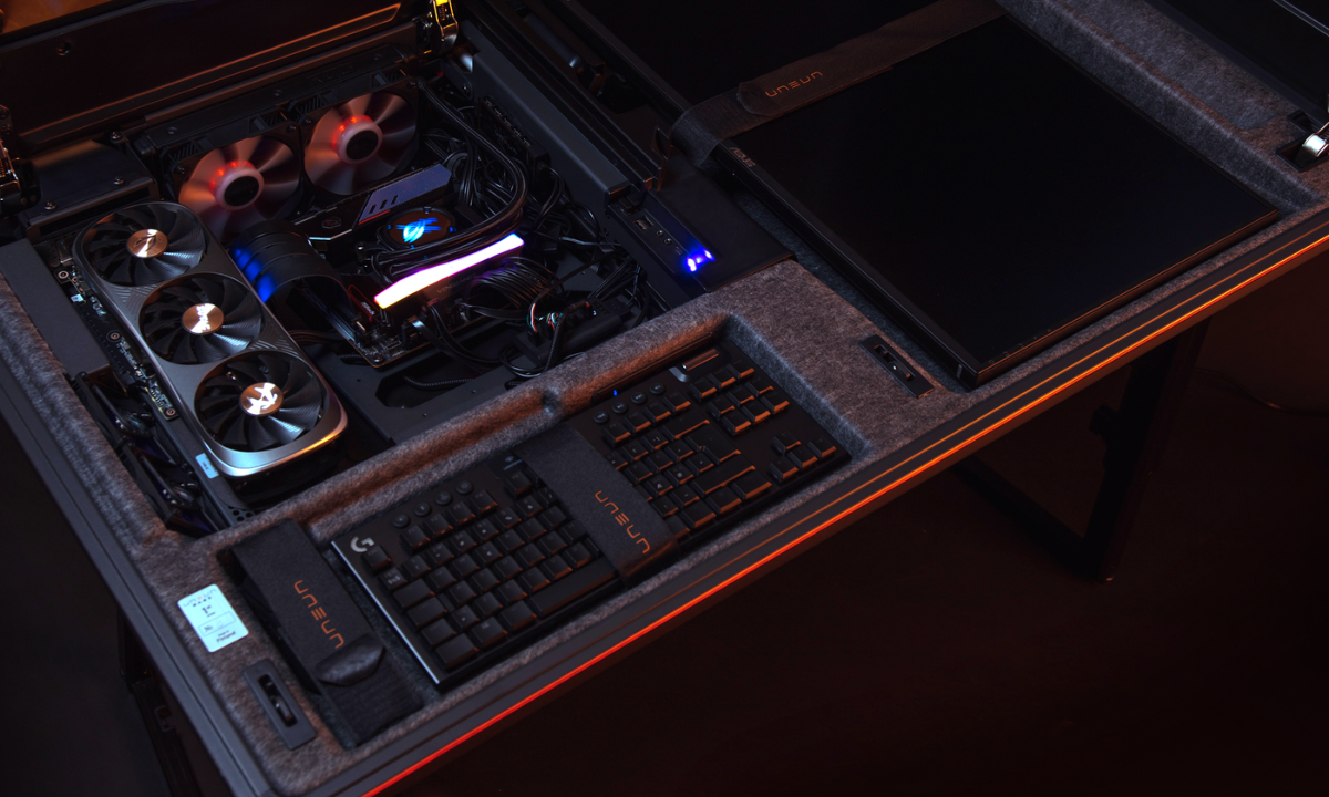 UNEVN launches esports focused BASE portable gaming setup