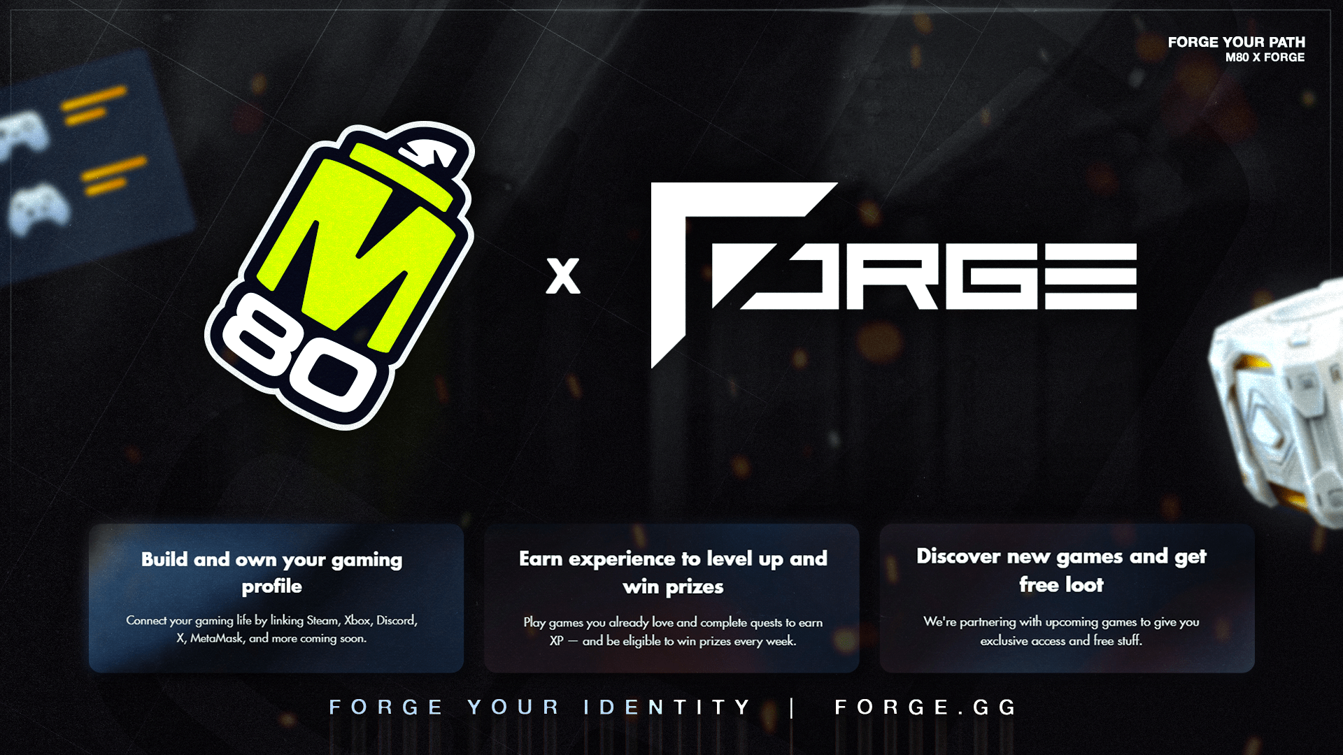 M80 partners with game platform Forge - Esports Insider