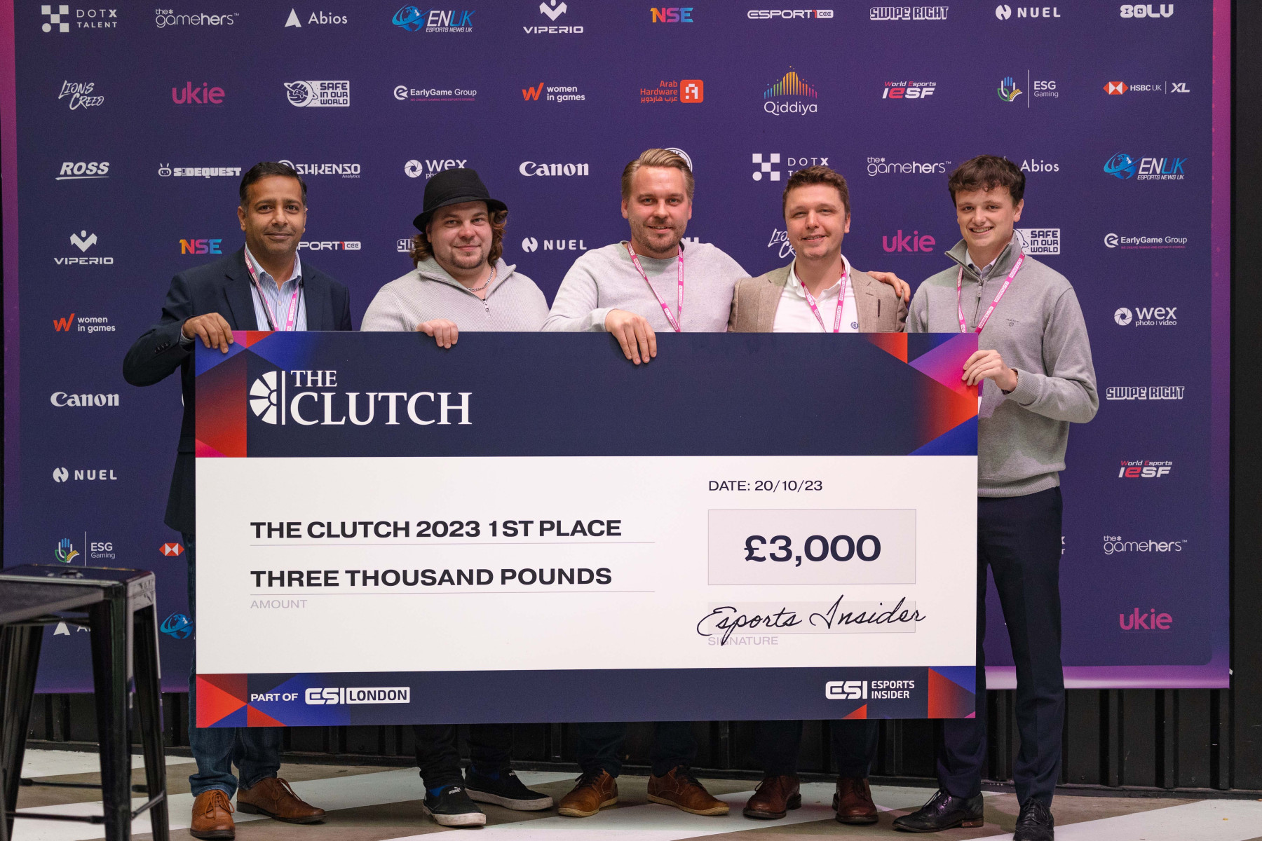 UNEVEN wins The Clutch at ESI London 2023