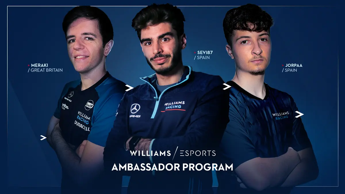 Williams Esports boosts content division with ambassador programme