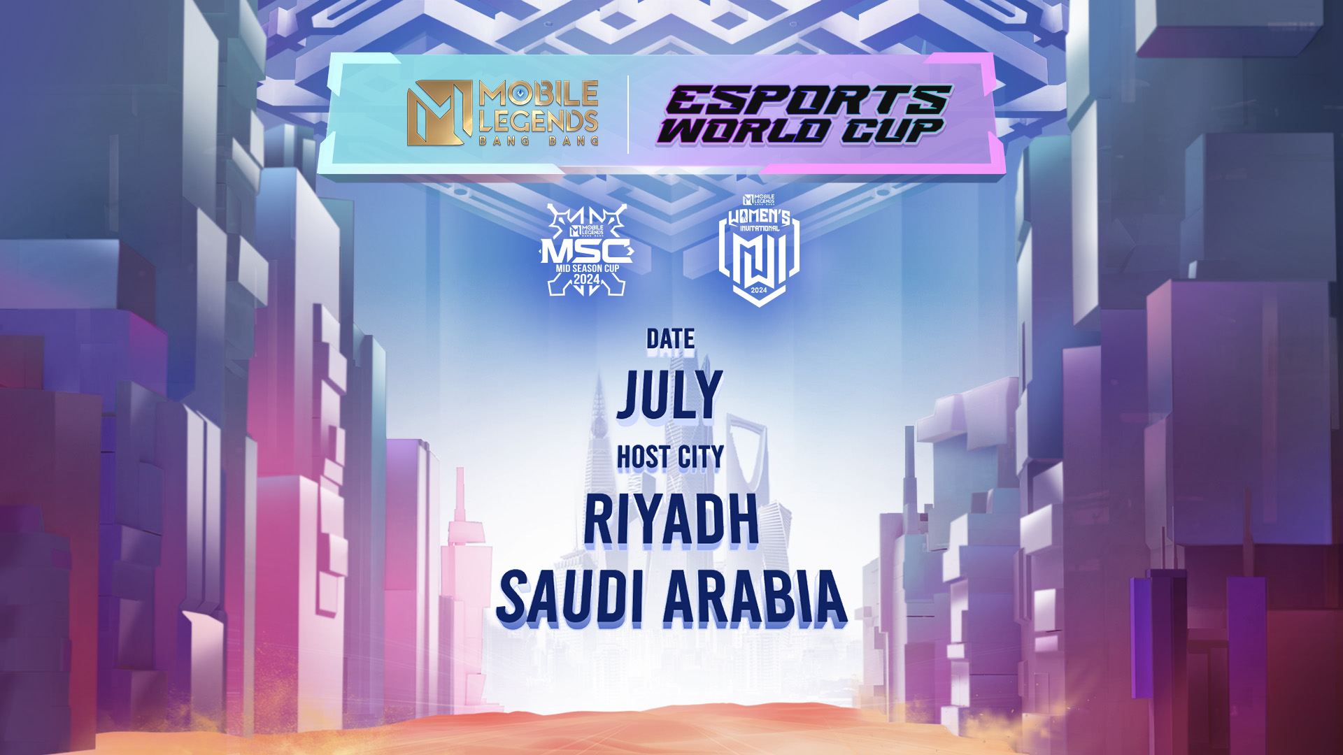 Mobile Legends’ Mid Season Cup to take place at Esports World Cup