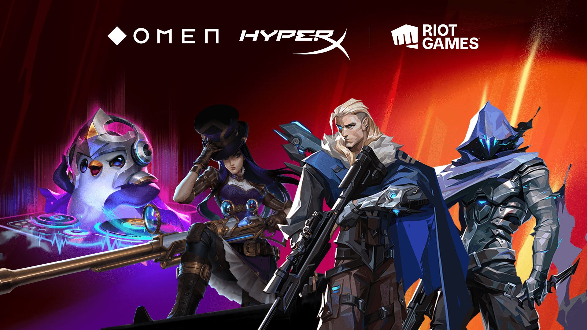 Riot Games announces global OMEN and HyperX partnership