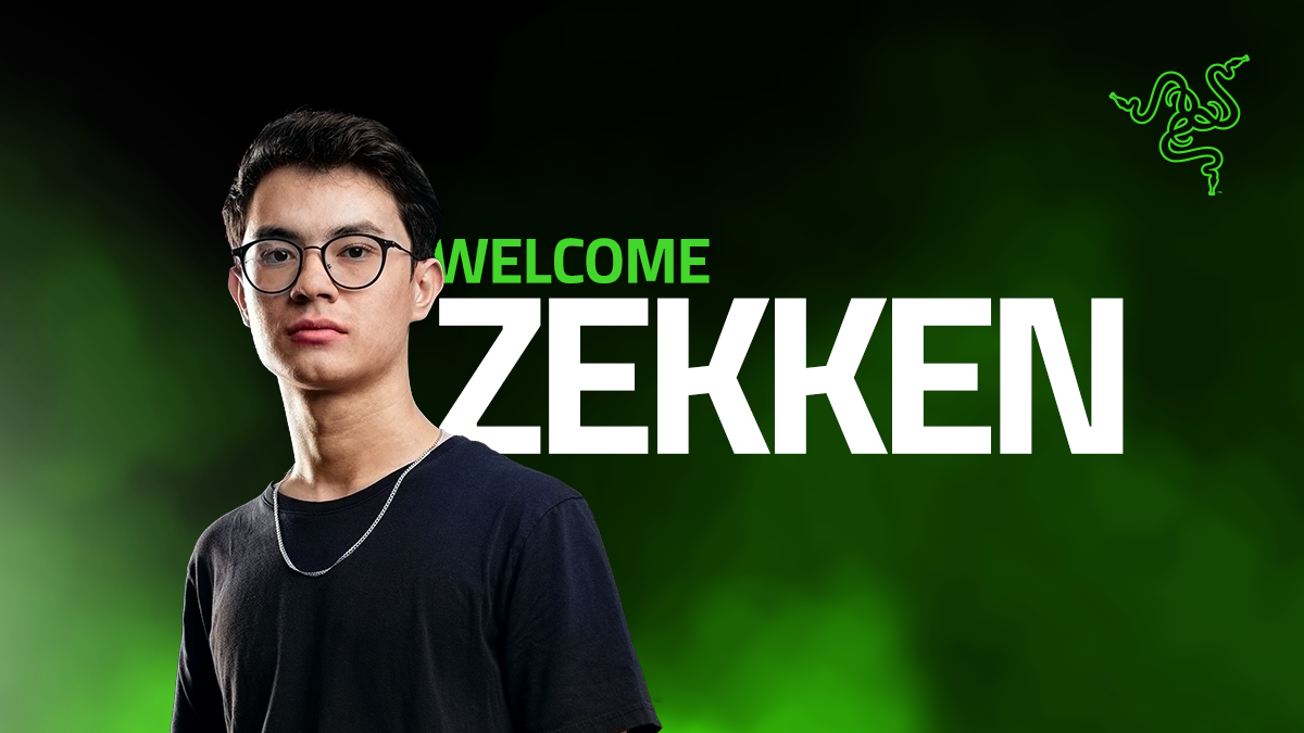 VALORANT player zekken joins Razer athlete roster