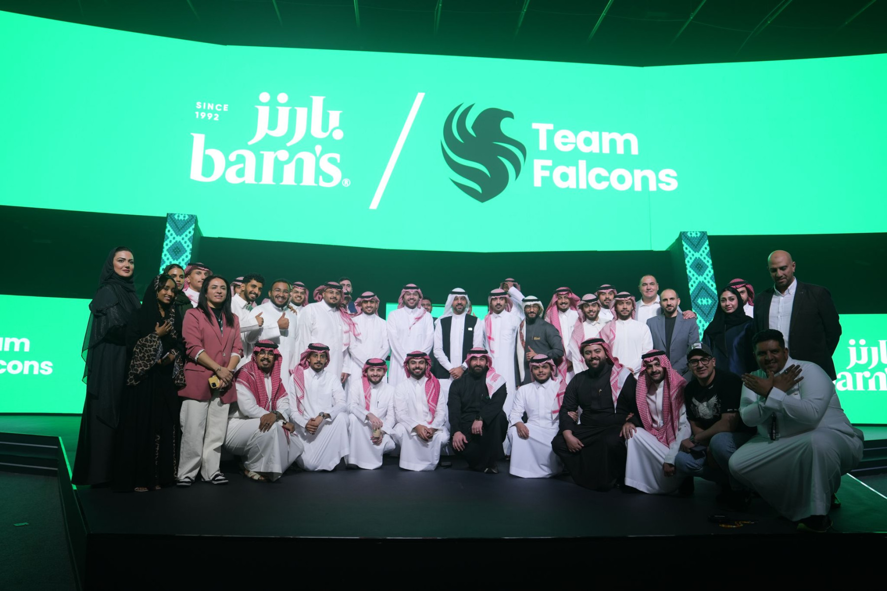 Team Falcons announces Barns coffee partnership