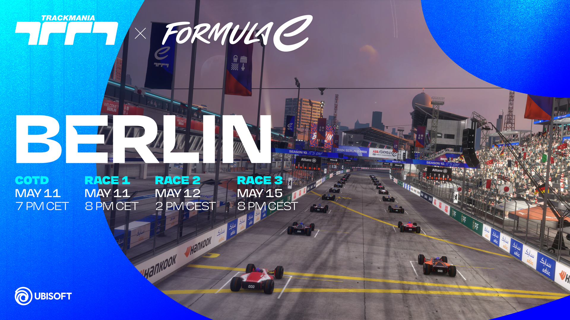 Formula E and Ubisoft announce Trackmania collaboration