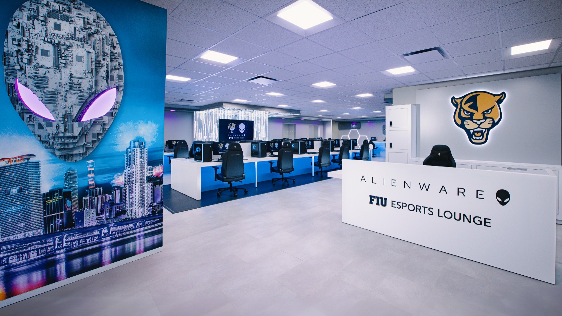 Florida International University and Alienware launch esports lounge