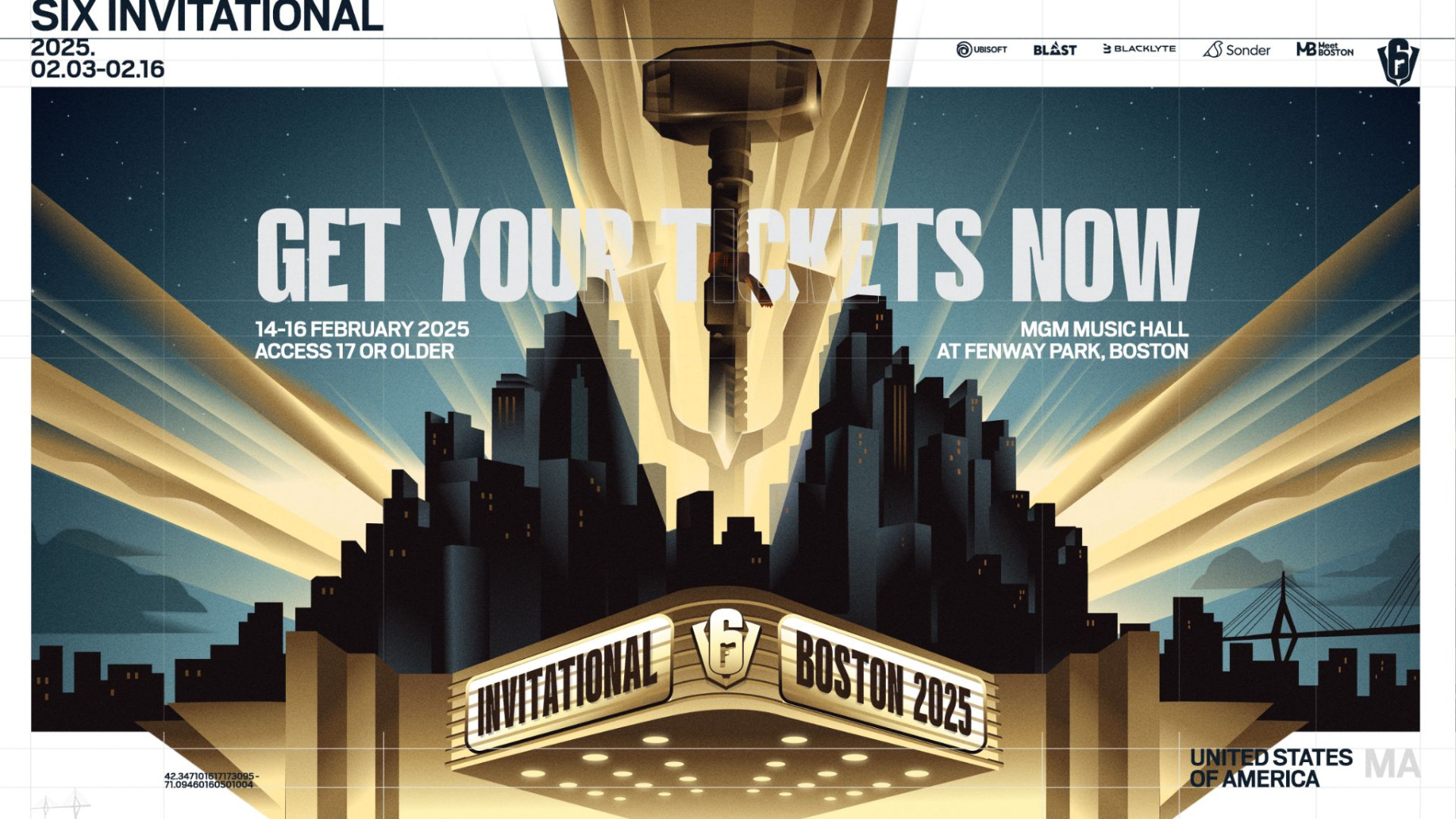 Six Invitational 2025 heads to Boston's MGM Music Hall