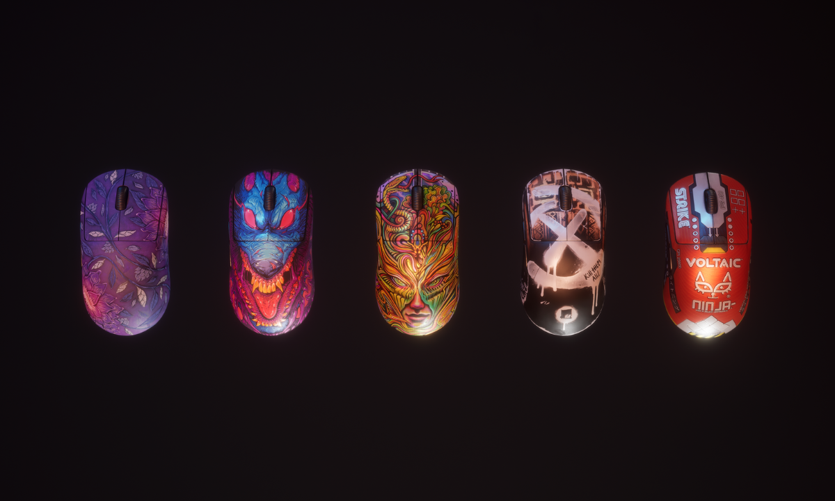 Mouseskins launches mice drop with known skin creators