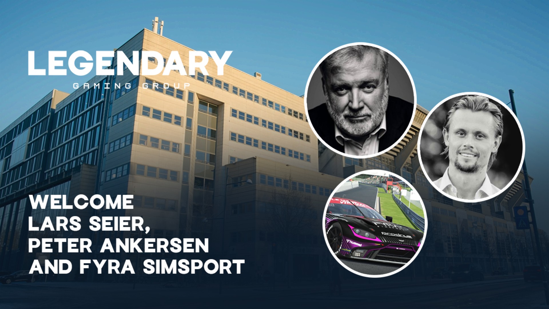 Legendary Gaming Group expands into sim racing, opens new HQ