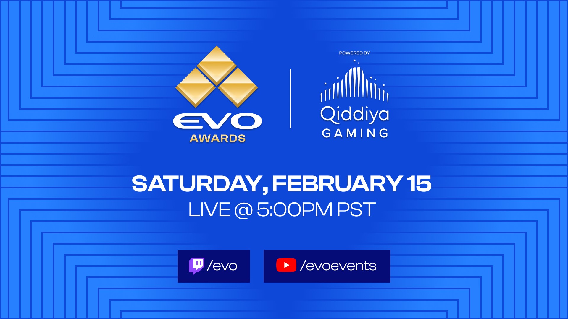 Evo Award Show 2025 schedule, categories, and world premiers revealed