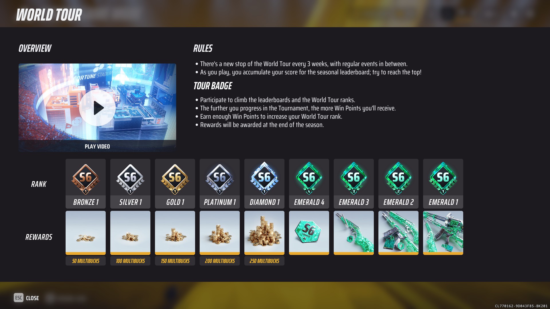 The Finals Rank and World Tour explained: Progression and systems breakdown