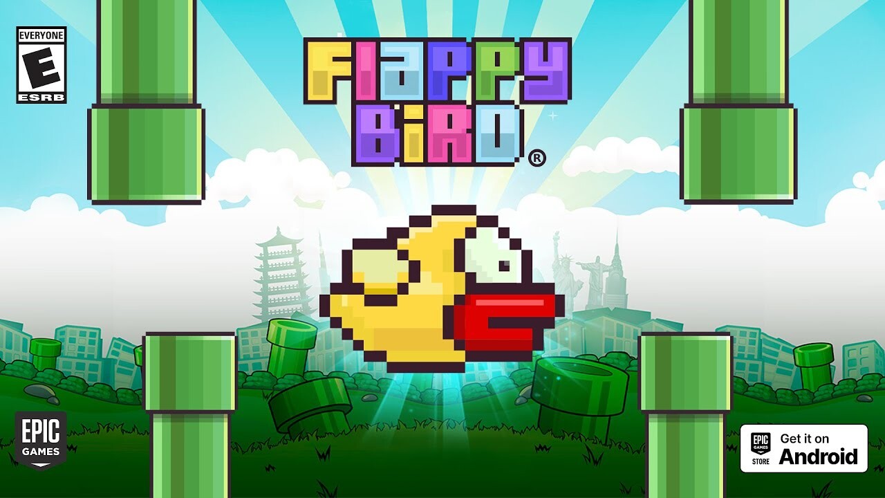 Flappy Bird reboot launches on Epic Games Store without crypto elements